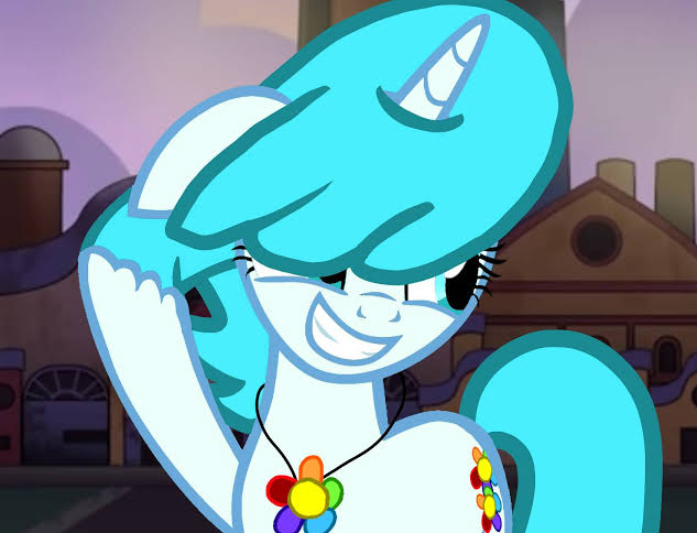 #3301355 - safe, artist:yvettemac, pony, unicorn, g4, blue eyes, blue ...