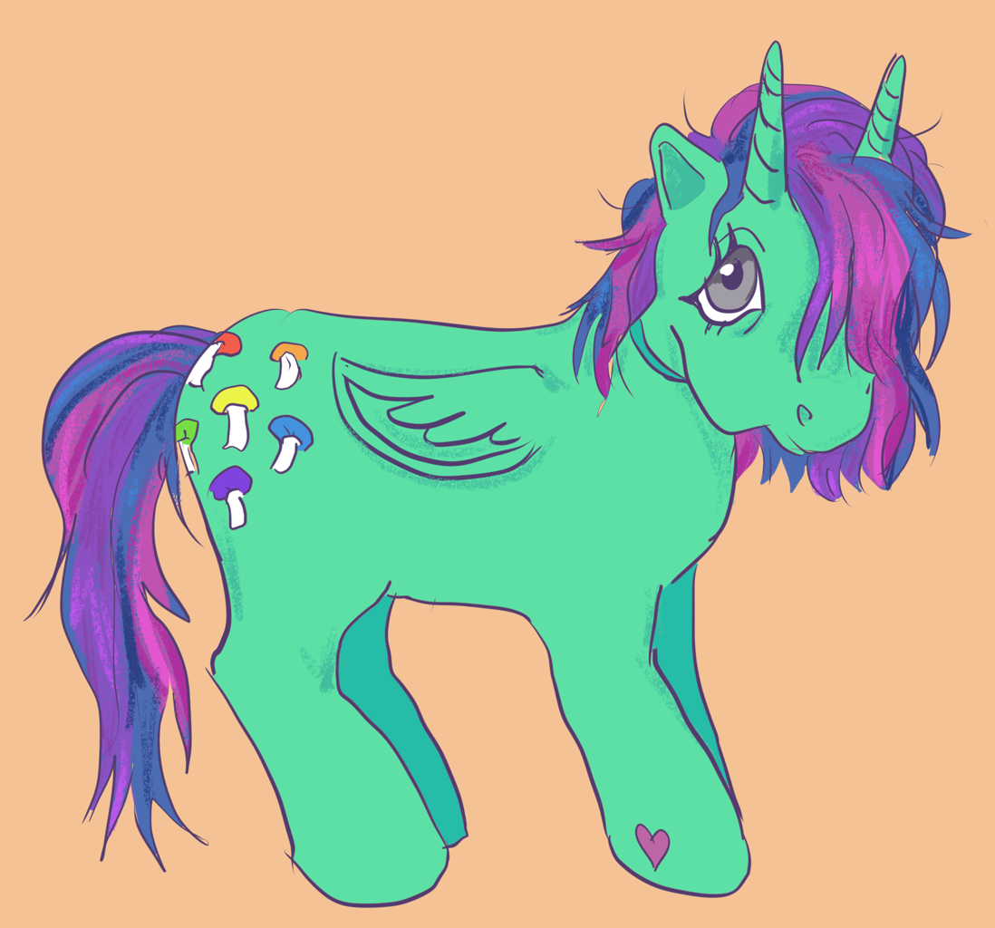 #3301971 - safe, artist:rainbowteeth, oc, oc only, oc:baphomet lenz ...