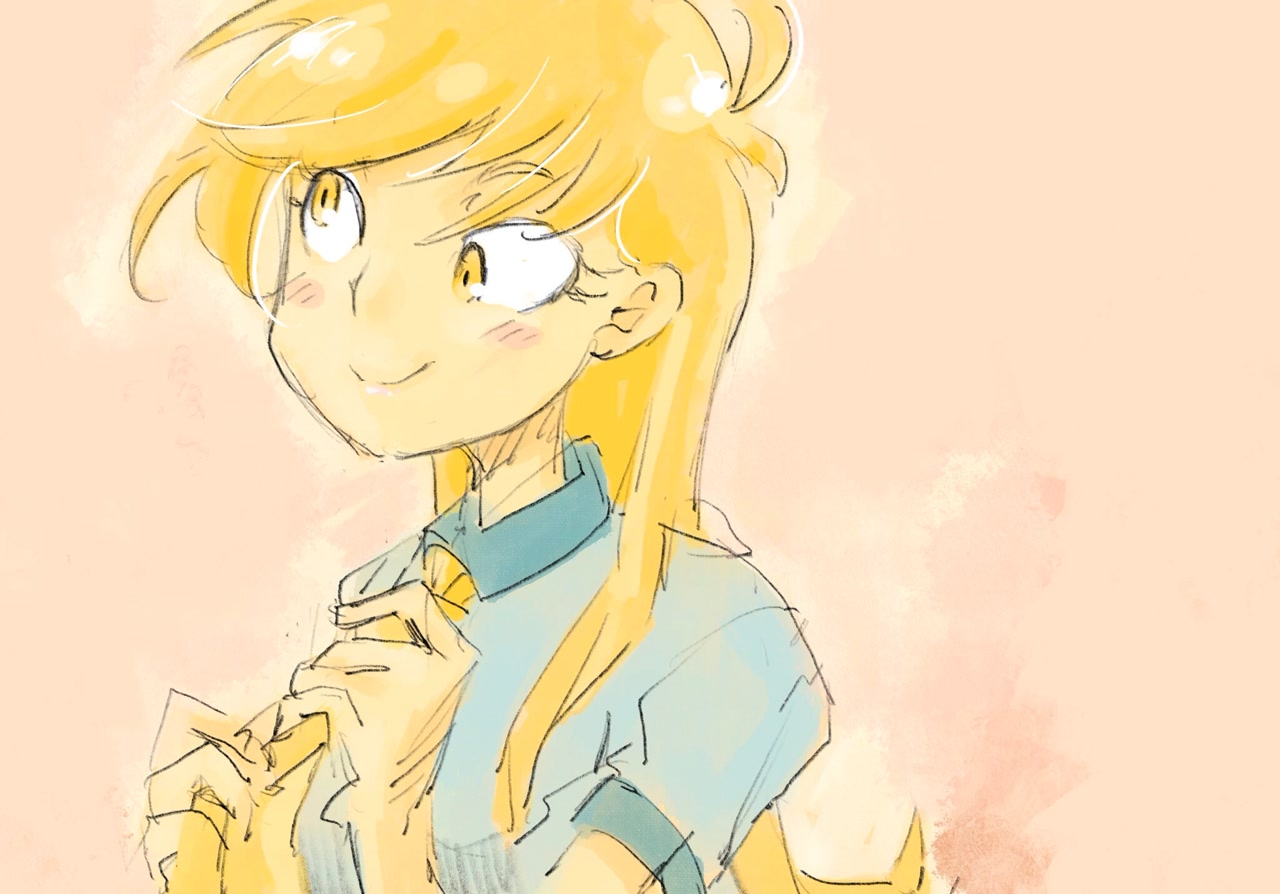 #3304037 - safe, artist:bonoramo, derpy hooves, human, g4, blush lines ...