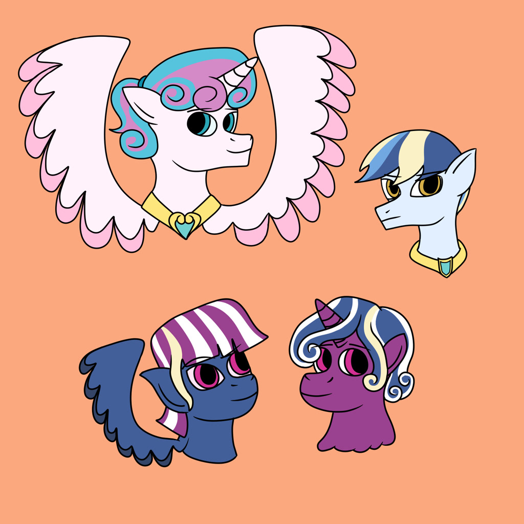 #3304264 - safe, artist:dexterousdecarius, princess flurry heart, oc ...