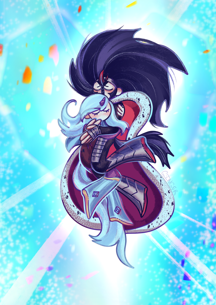 #3304314 - safe, artist:ginger, idw, king sombra, radiant hope, crystal ...