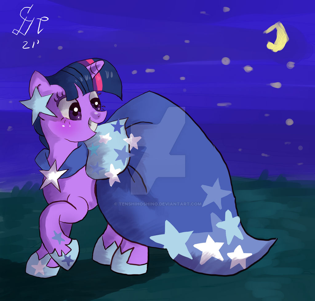 #3292691 - safe, artist:tenshihoshino, twilight sparkle, unicorn, g4 ...