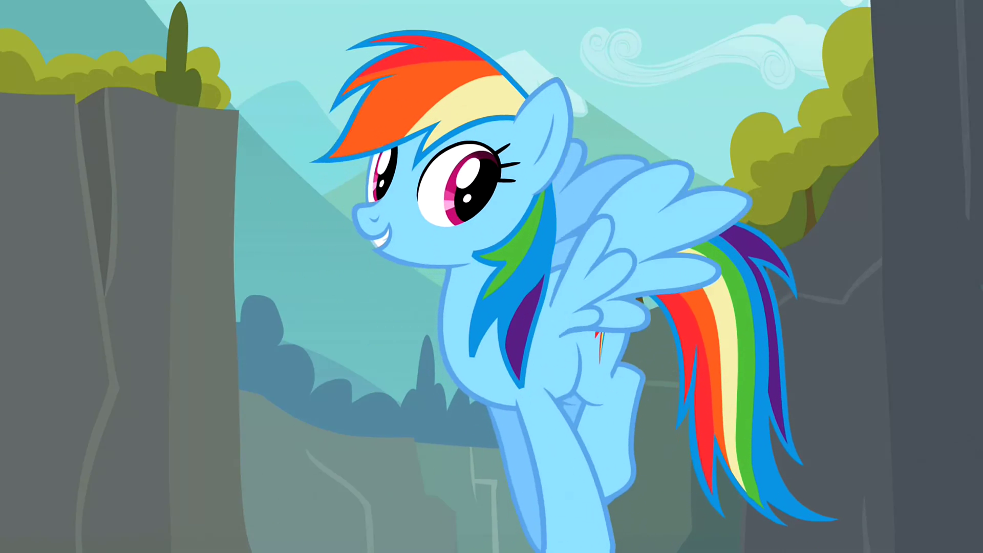 #3292693 - safe, screencap, rainbow dash, bat, bird, eagle, falcon, owl ...