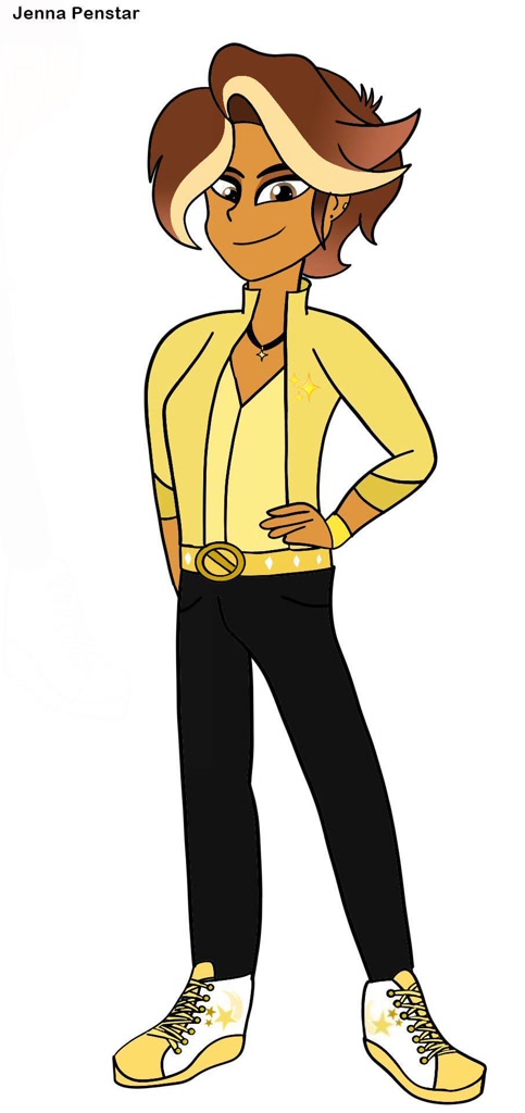 #3306851 - safe, artist:jenna56, oc, oc only, oc:jaden star, oc:jen ...