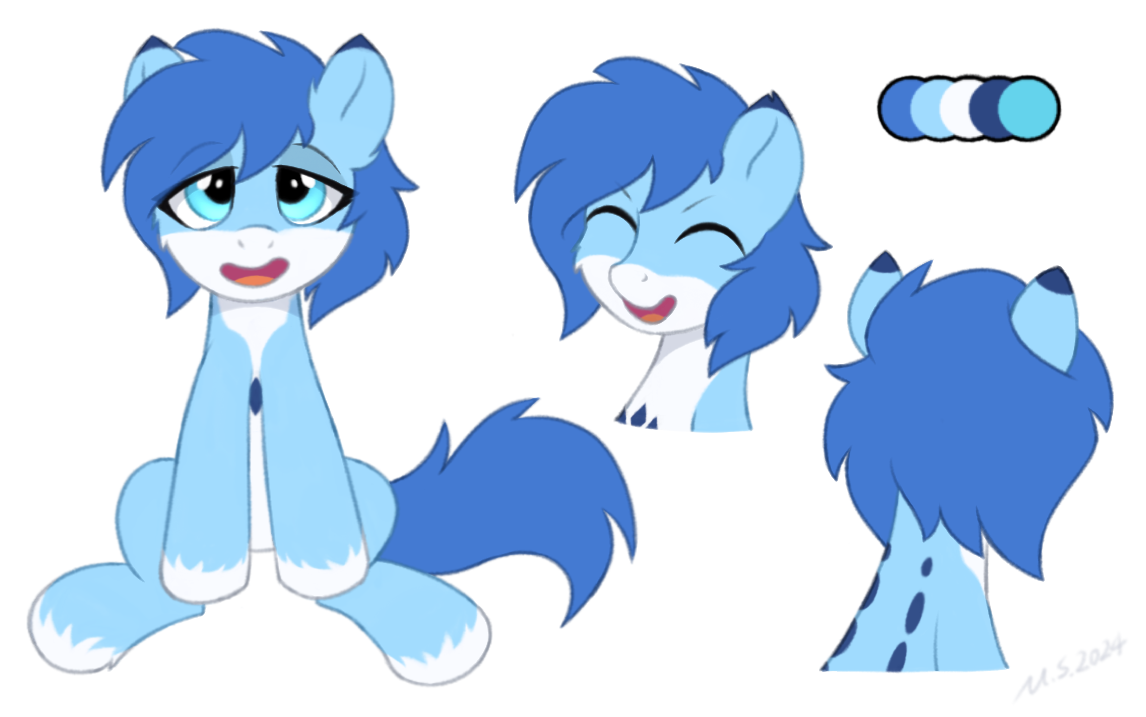 #3307832 - safe, artist:mercurysparkle, oc, chillet, earth pony, pony ...