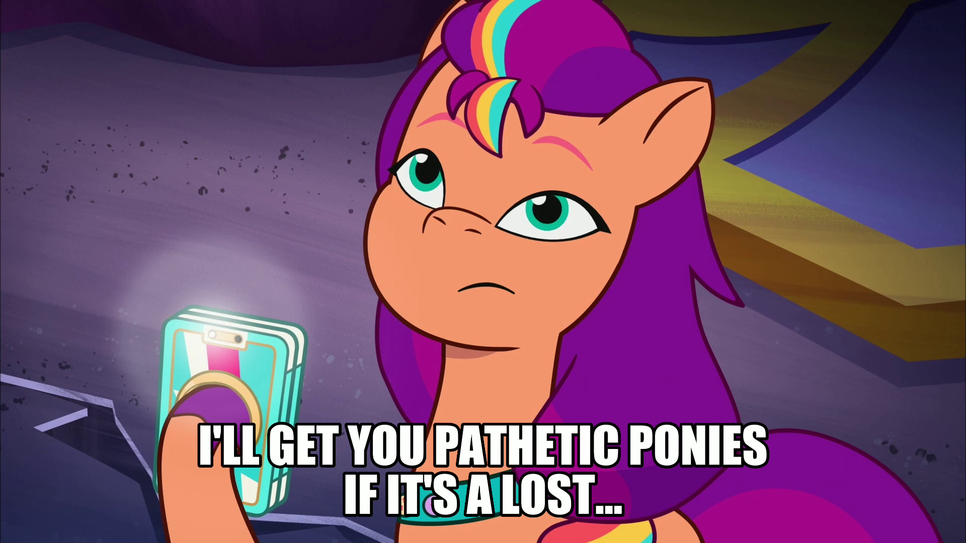 #3307905 - safe, edit, edited screencap, screencap, opaline arcana, sunny starscout, zipp storm ...