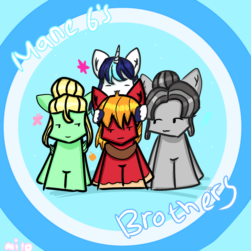 #3308381 - safe, artist:milochanz!, big macintosh, octavio pie, shining ...