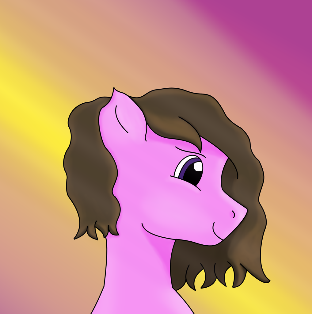 #3309149 - safe, oc, oc only, earth pony, gradient background, solo ...