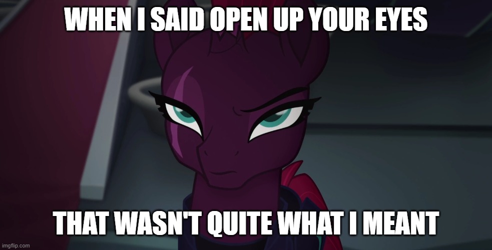 #3309581 - safe, edit, edited screencap, screencap, tempest shadow, g4 ...