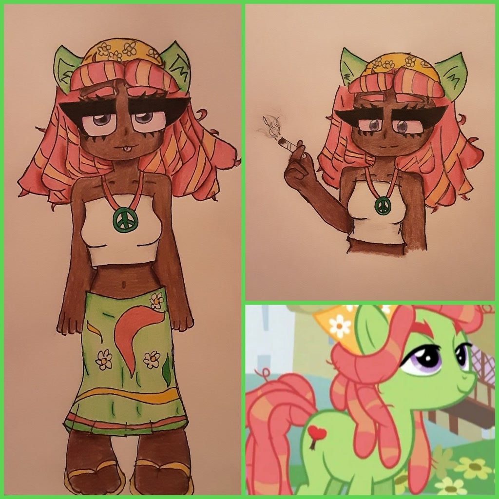 #3310607 - safe, artist:666awesomecat666, screencap, tree hugger, earth ...