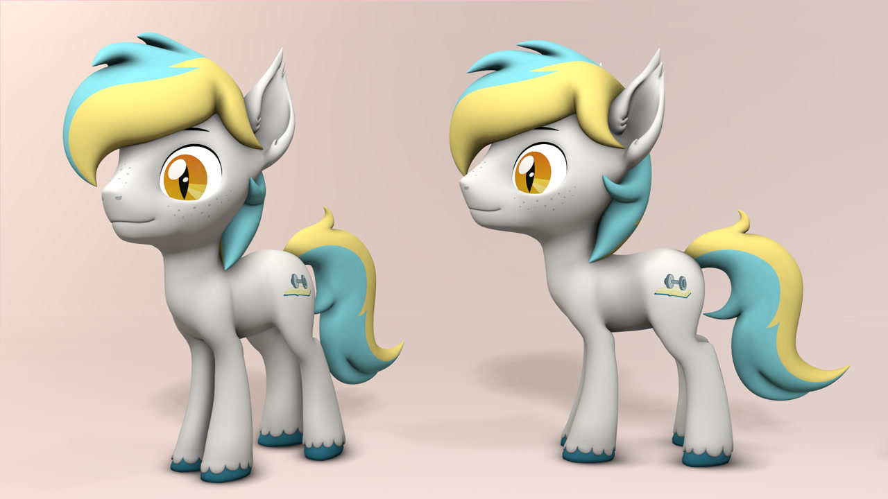 #3311122 - safe, artist:whiteskypony, oc, oc:sharp wind, earth pony ...