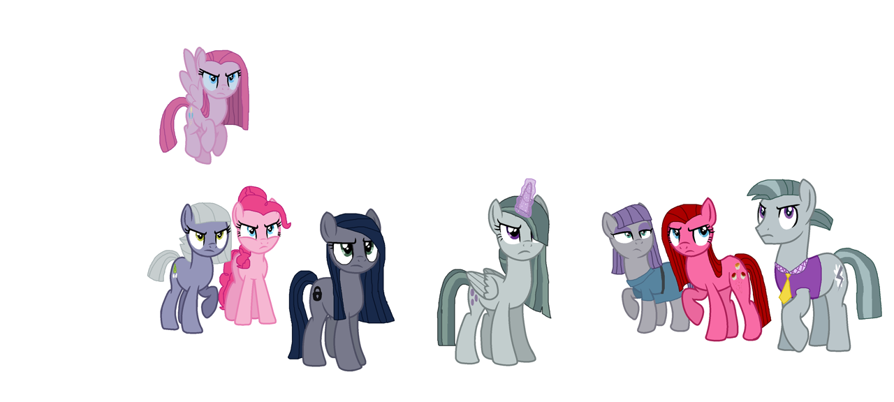 #3311238 - safe, artist:diana173076, limestone pie, marble pie, maud ...