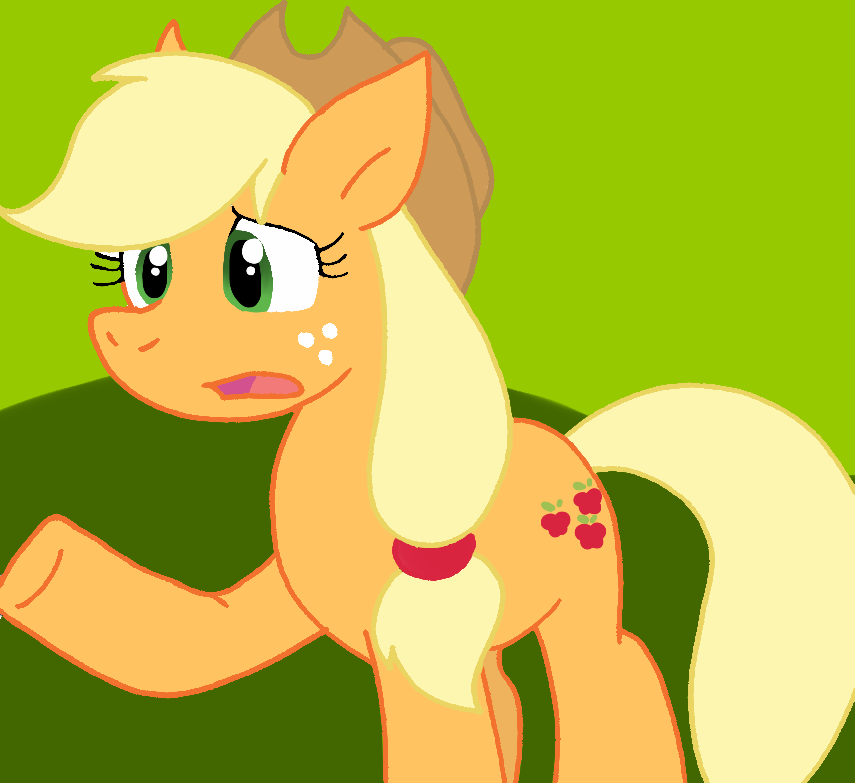 #3311998 - safe, artist:cmara, applejack, earth pony, pony, g4, applejack's hat, cowboy hat ...