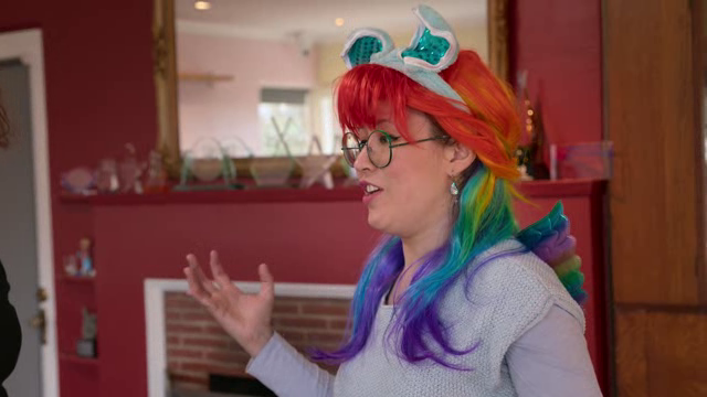 #3312315 - safe, screencap, rainbow dash, human, clothes, cosplay ...