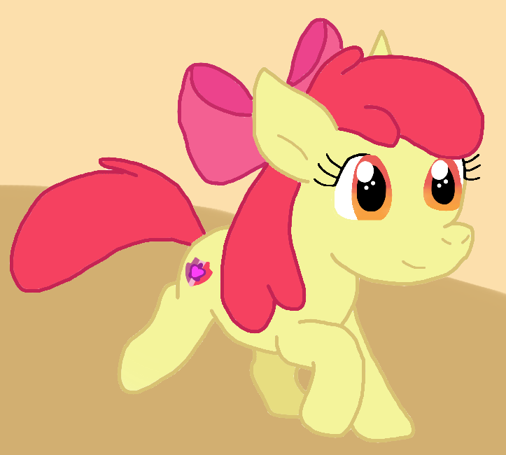 #3312622 - safe, artist:cmara, apple bloom, earth pony, pony, g4, apple ...