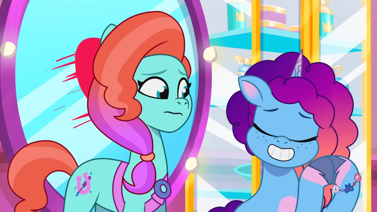 #3293318 - safe, screencap, jazz hooves, misty brightdawn, earth pony ...