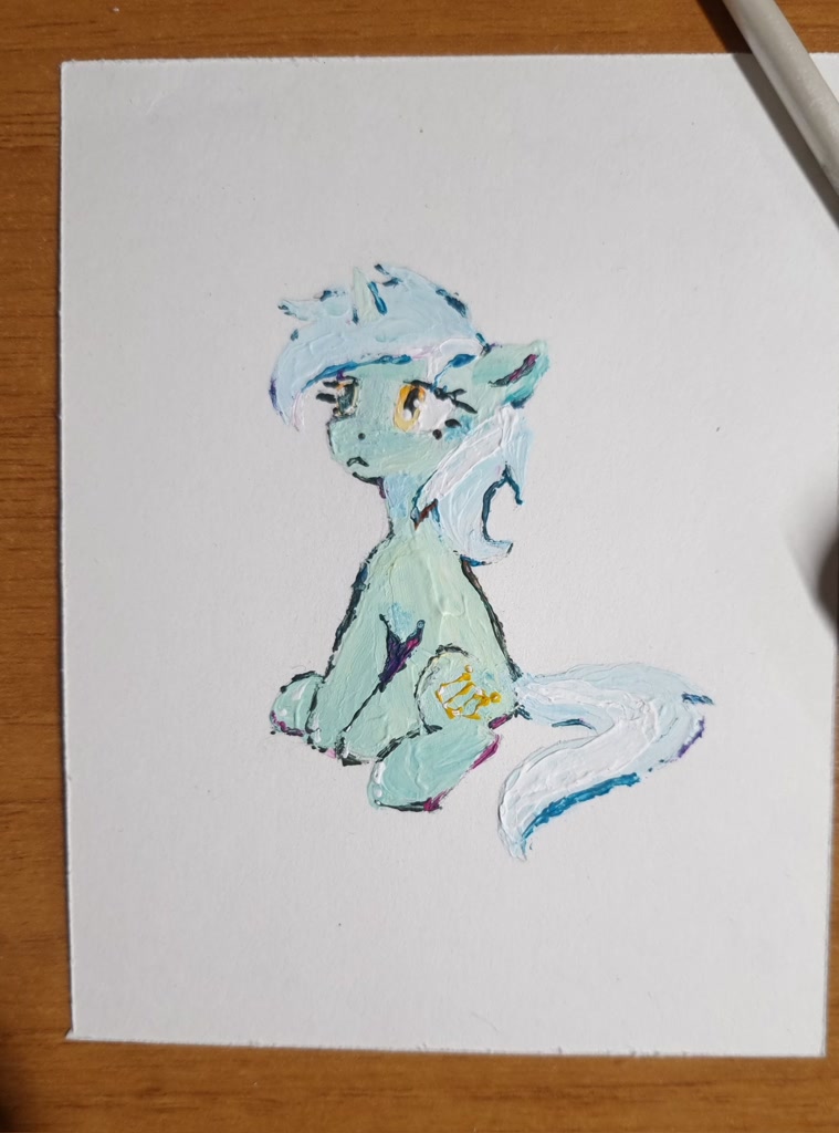 #3294045 - safe, artist:laymy, lyra heartstrings, pony, unicorn, g4,