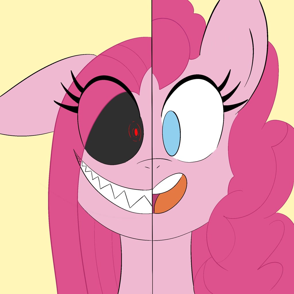 #3295153 - safe, artist:dbdalexx20, pinkie pie, earth pony, pony, g4 ...