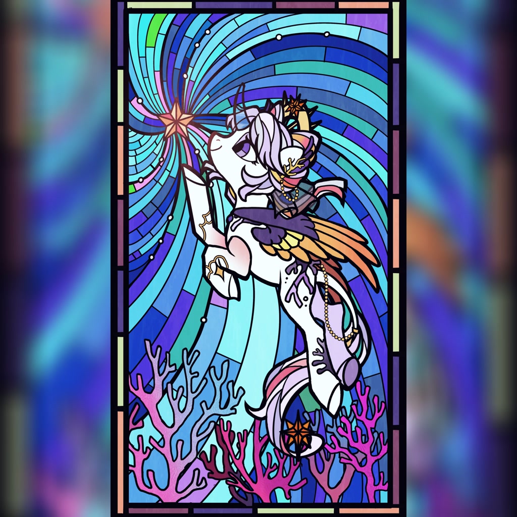 #3296163 - safe, artist:raindrophalo, oc, oc only, pony, unicorn, horn, solo, unicorn oc ...