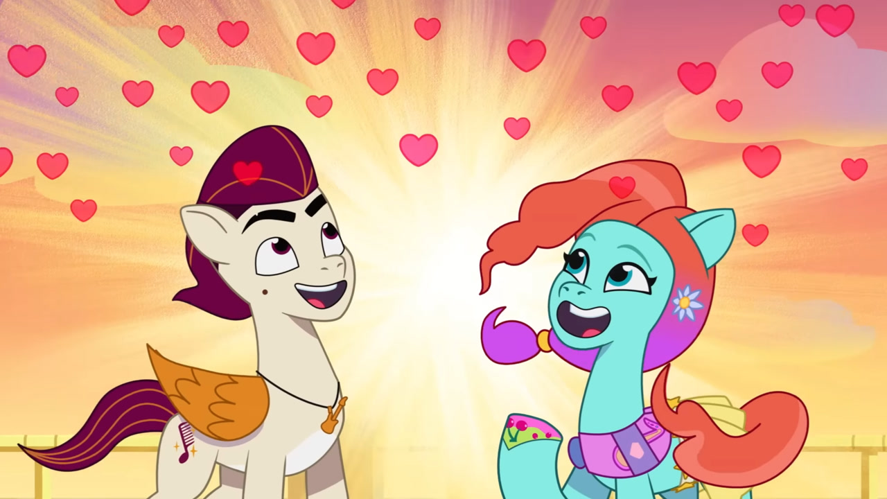 #3296319 - safe, screencap, jazz hooves, rocky riff, earth pony ...