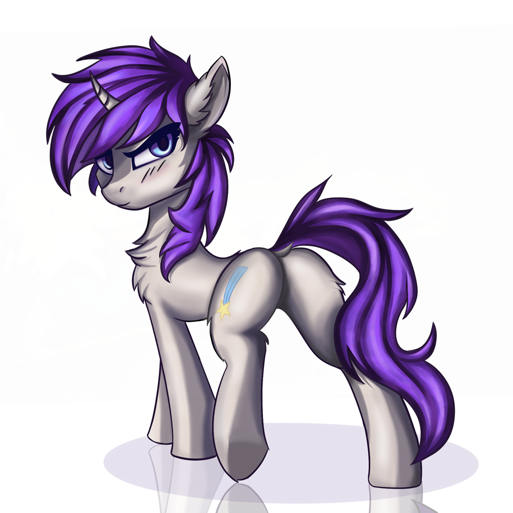 #3319342 - safe, artist:weiling, oc, oc only, oc:bluebell, pony, unicorn, fallout equestria ...