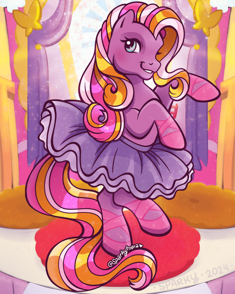#3320268 - safe, artist:sparkytopia, twinkle twirl, earth pony, pony ...