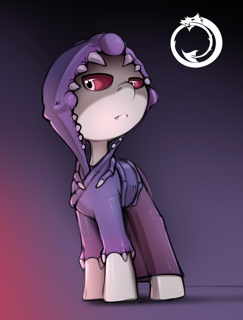 #3321049 - safe, artist:felixf, oc, oc:marukiki, pony, undead, vampire ...