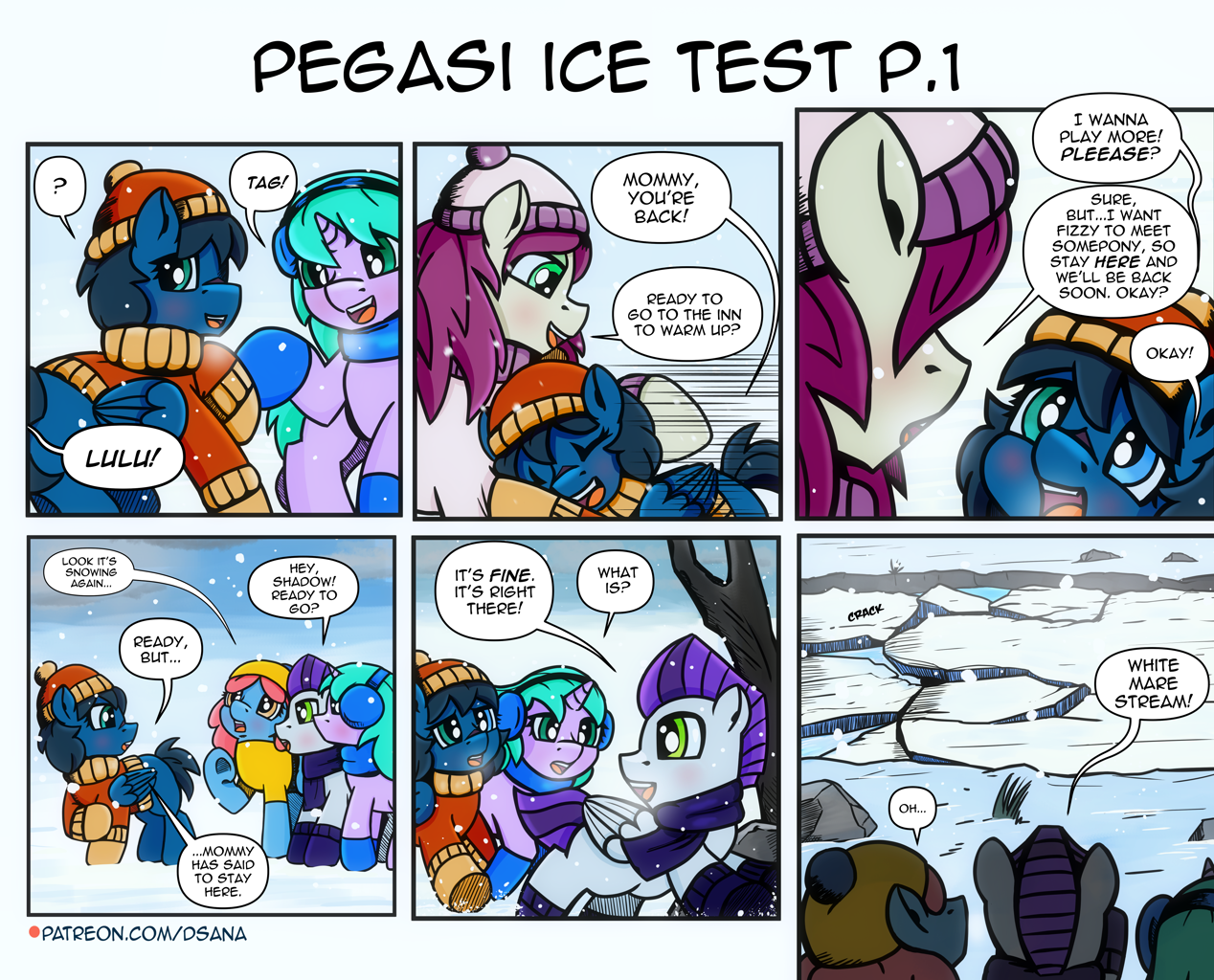 #3321246 - safe, artist:dsana, oc, oc:blue candy, oc:bolt thundercloud, oc:lullaby dusk, oc ...