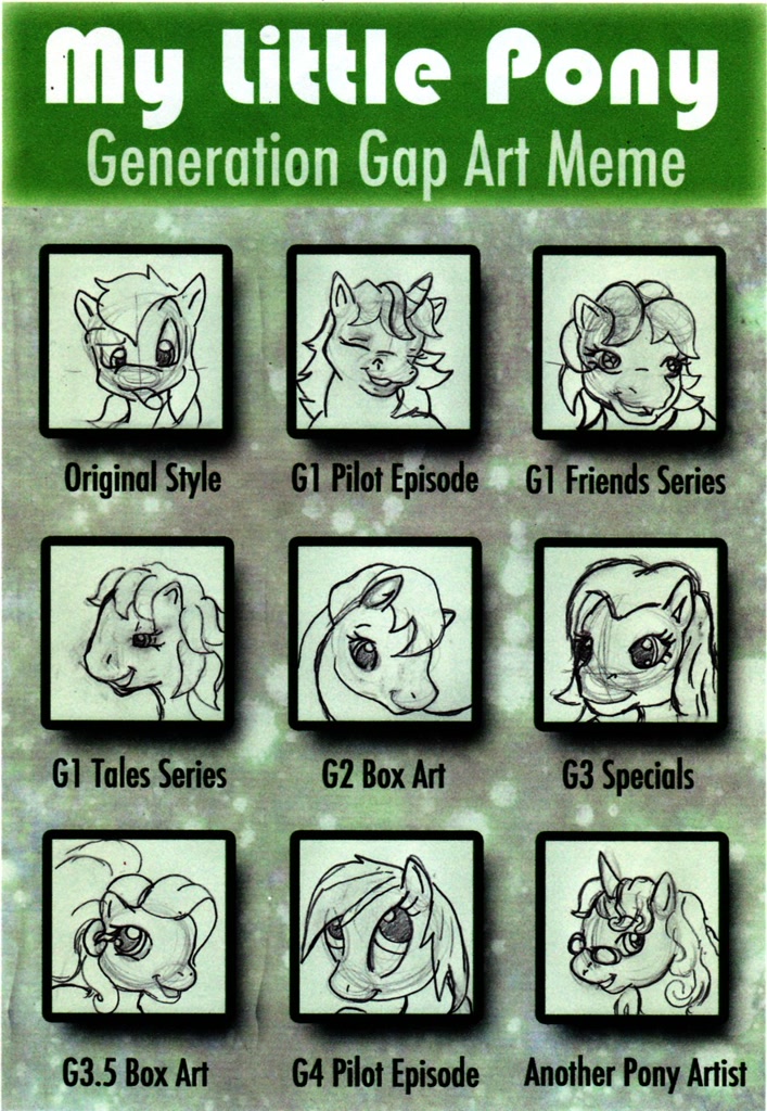 #3321370 - safe, artist:asuraludu, pony, g1, g2, g3, g3.5, g4, my ...