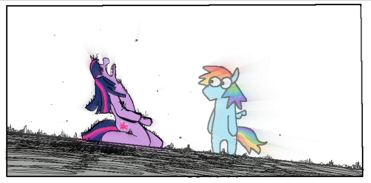 #3321745 - safe, artist:punkittdev, rainbow dash, twilight sparkle ...