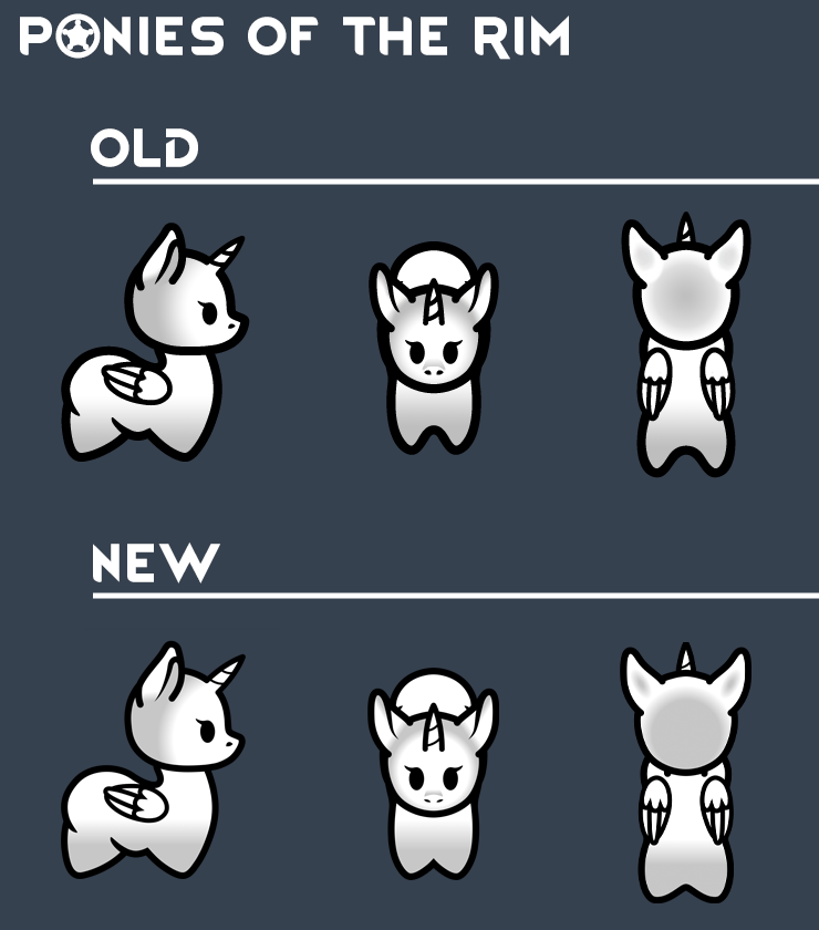 #3322178 - safe, artist:ponix, alicorn, pony, comparison, horn ...