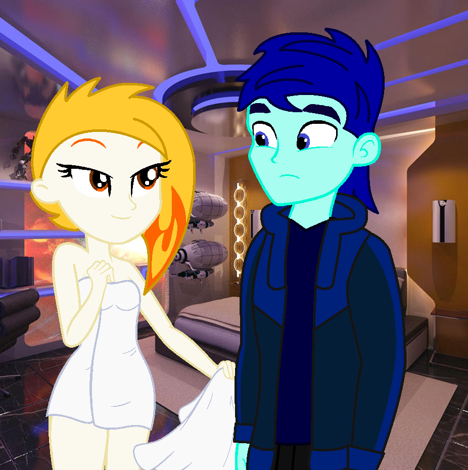 #3323456 - suggestive, artist:robertsonskywa1, flare (g5), oc, oc ...