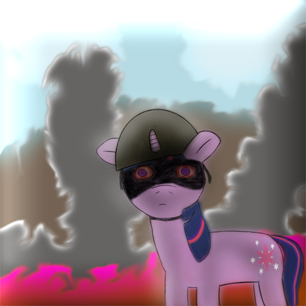 #3323929 - semi-grimdark, artist:anythingpony, twilight sparkle, pony ...