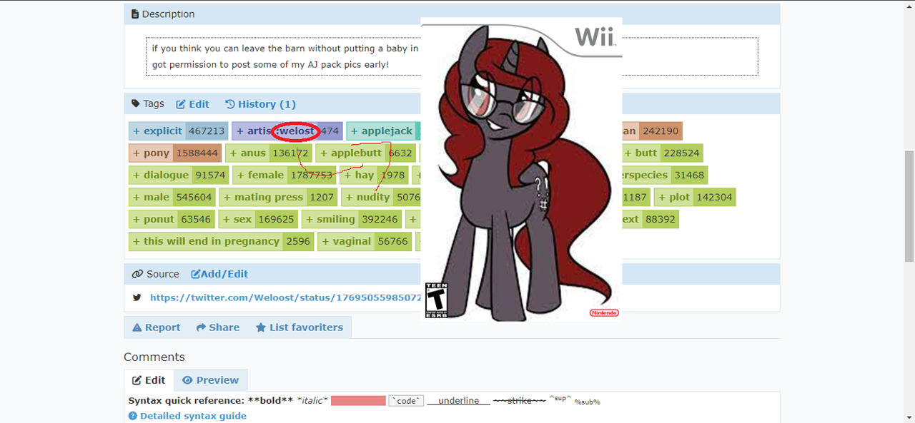 #3324411 - suggestive, oc, oc only, oc:curse word, pony, unicorn ...