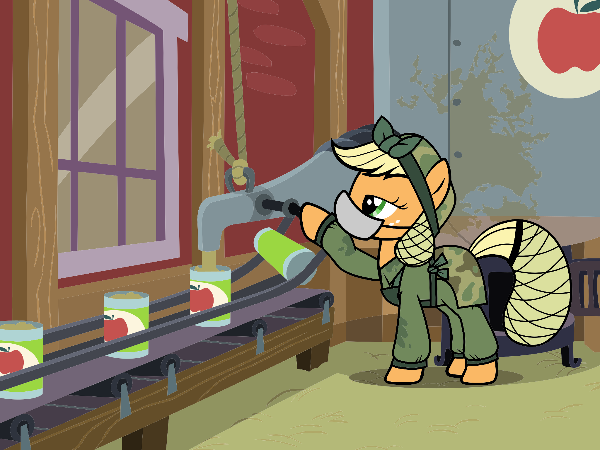 #3325616 - safe, budge studios, applejack, earth pony, pony, g4, my ...