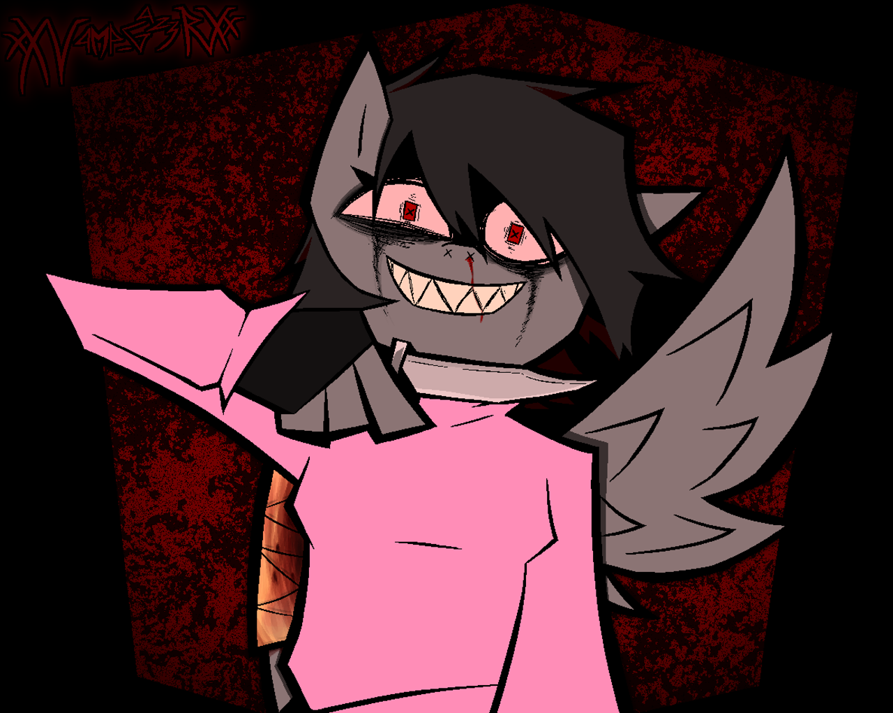 #3325688 - semi-grimdark, artist:xxv4mp_g4z3rxx, oc, oc only, pegasus ...