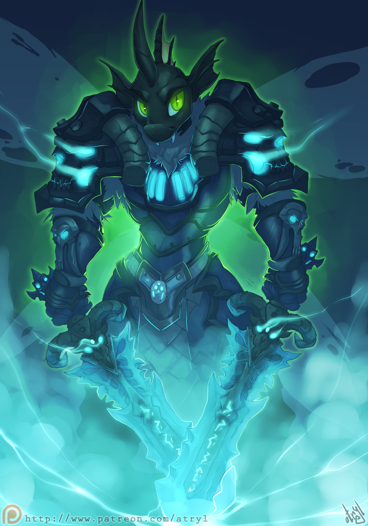 #3325691 - safe, artist:atryl, oc, oc only, oc:vesairus, changeling ...