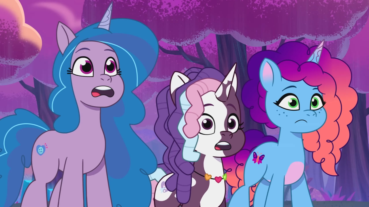 #3313631 - safe, screencap, izzy moonbow, misty brightdawn, violette ...