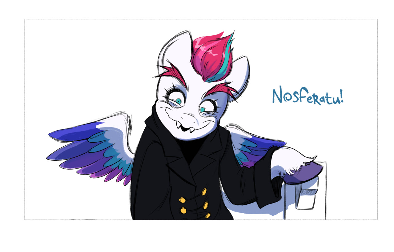 #3326815 - safe, artist:fanzeem, zipp storm, pegasus, pony, undead ...