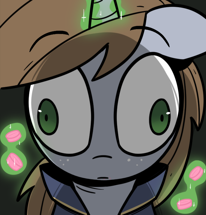 #3326841 - safe, artist:icey, oc, oc only, oc:littlepip, pony, unicorn, fallout equestria ...