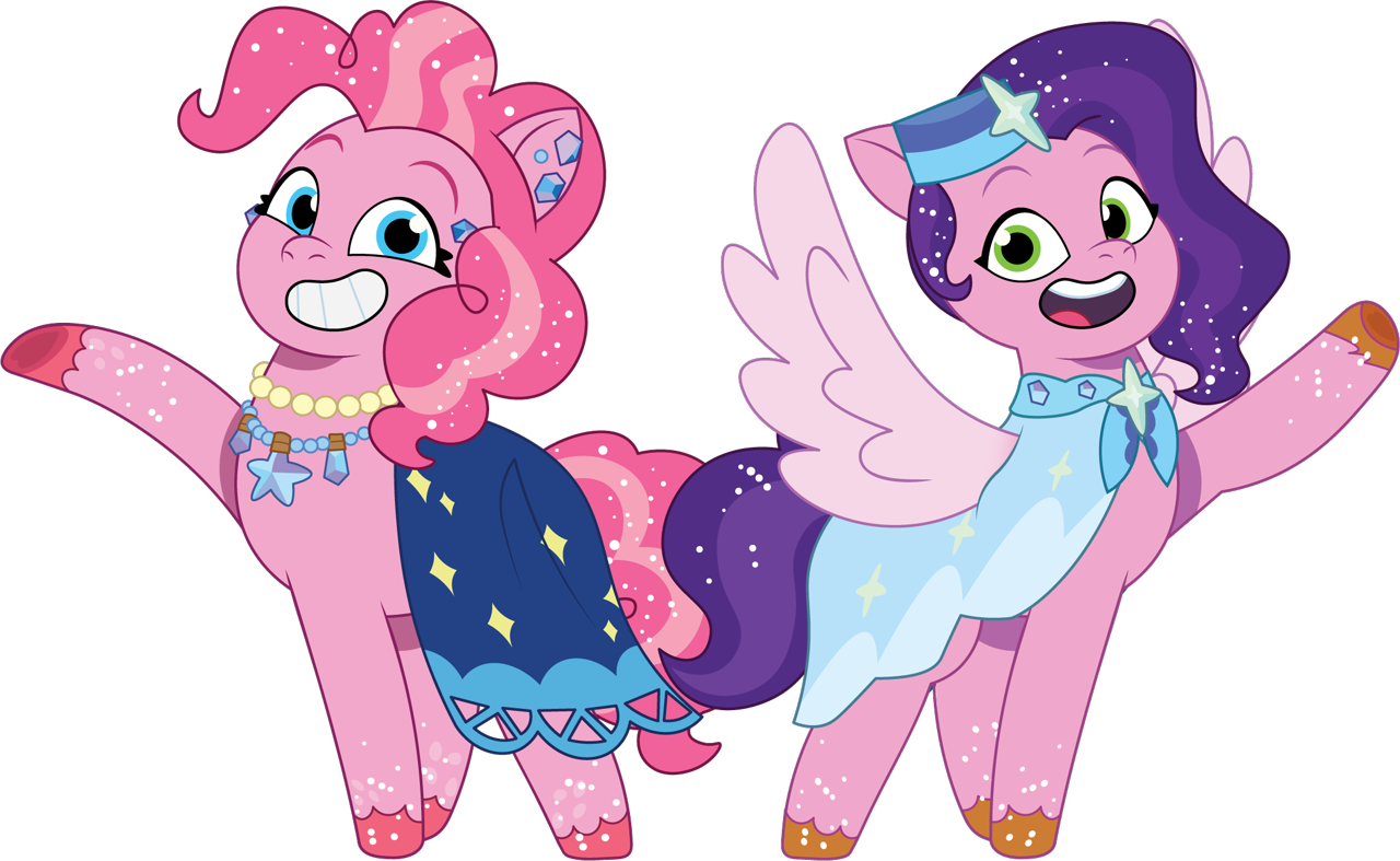 #3327576 - safe, artist:prixy05, pinkie pie, pipp petals, earth pony ...