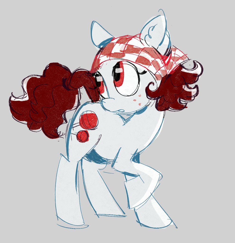 #3327614 - safe, artist:fryologyyy, oc, oc only, earth pony, pony ...