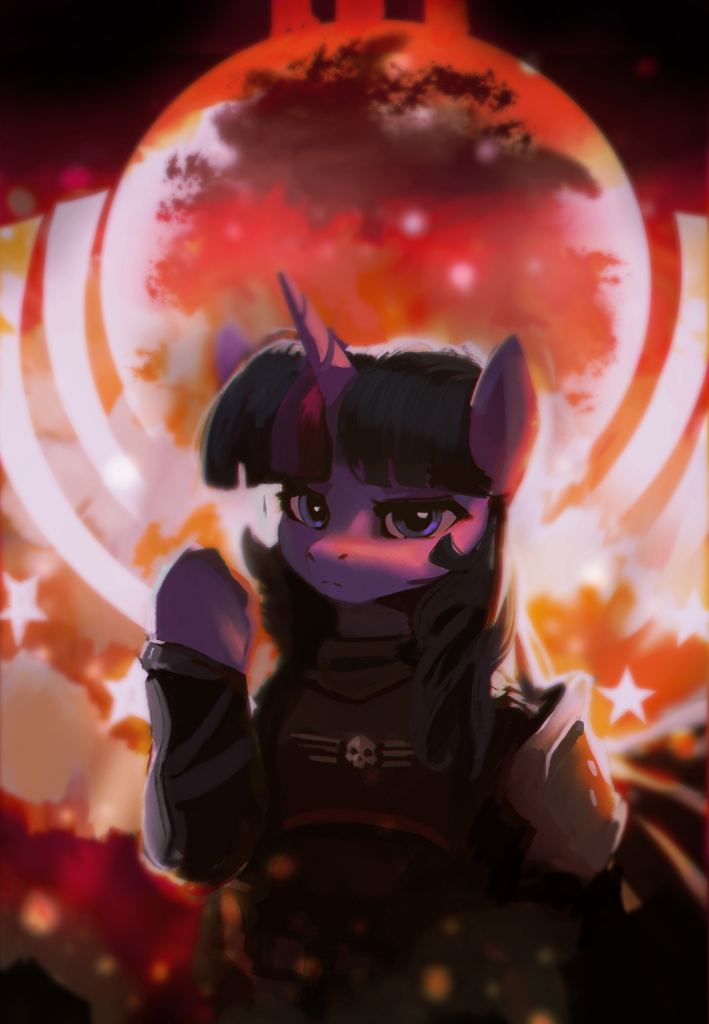#3330848 - safe, artist:hierozaki, twilight sparkle, pony, g4 ...