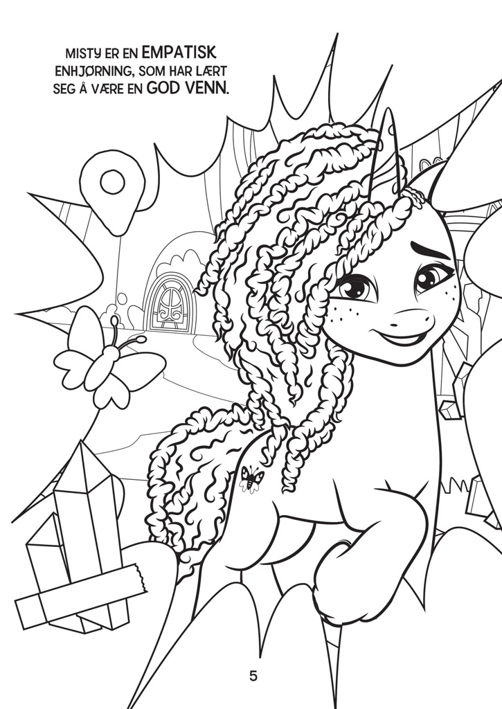 #3331017 - safe, egmont, misty brightdawn, butterfly, pony, unicorn, g5 ...