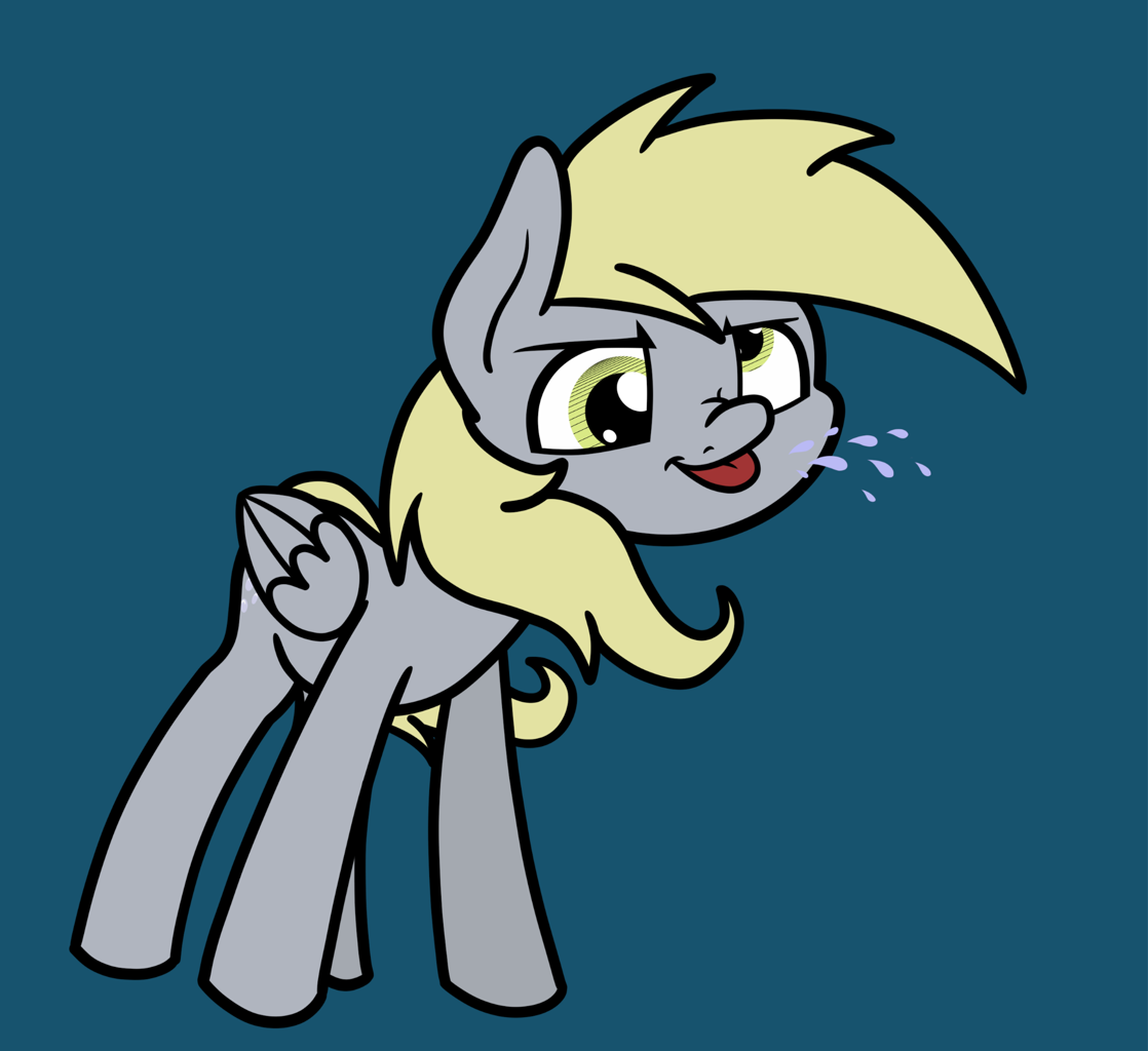 #3332320 - safe, artist:ewoudcponies, derpy hooves, pegasus, pony, blue ...