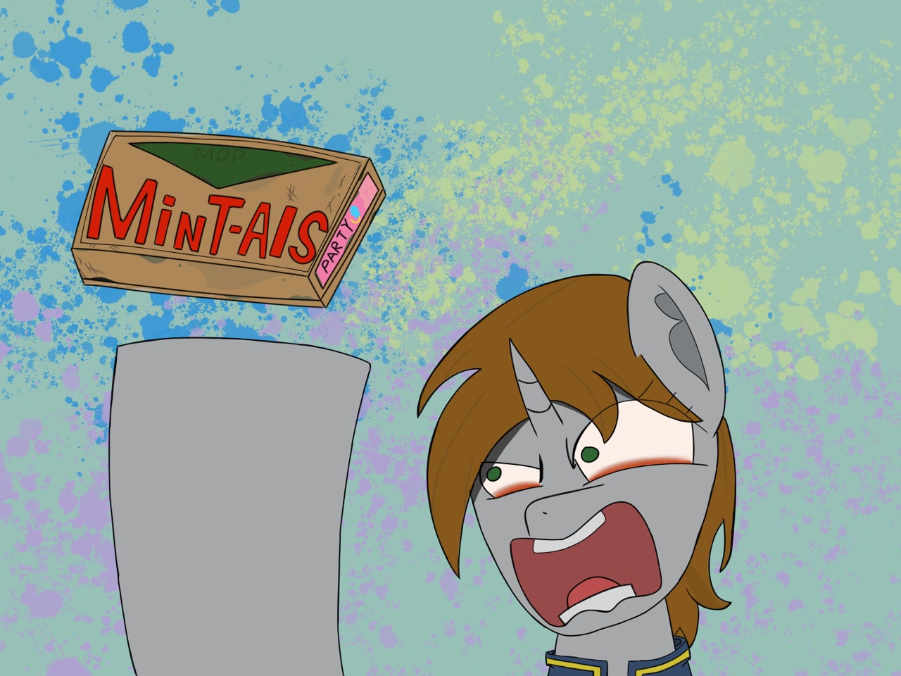 #3333505 - safe, artist:spark elegy, oc, oc:littlepip, fallout ...