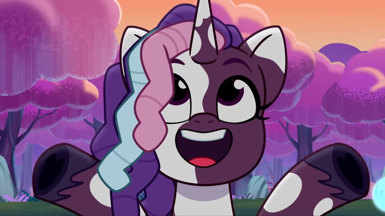 #3314816 - safe, screencap, violette rainbow, pony, unicorn, g5, my ...