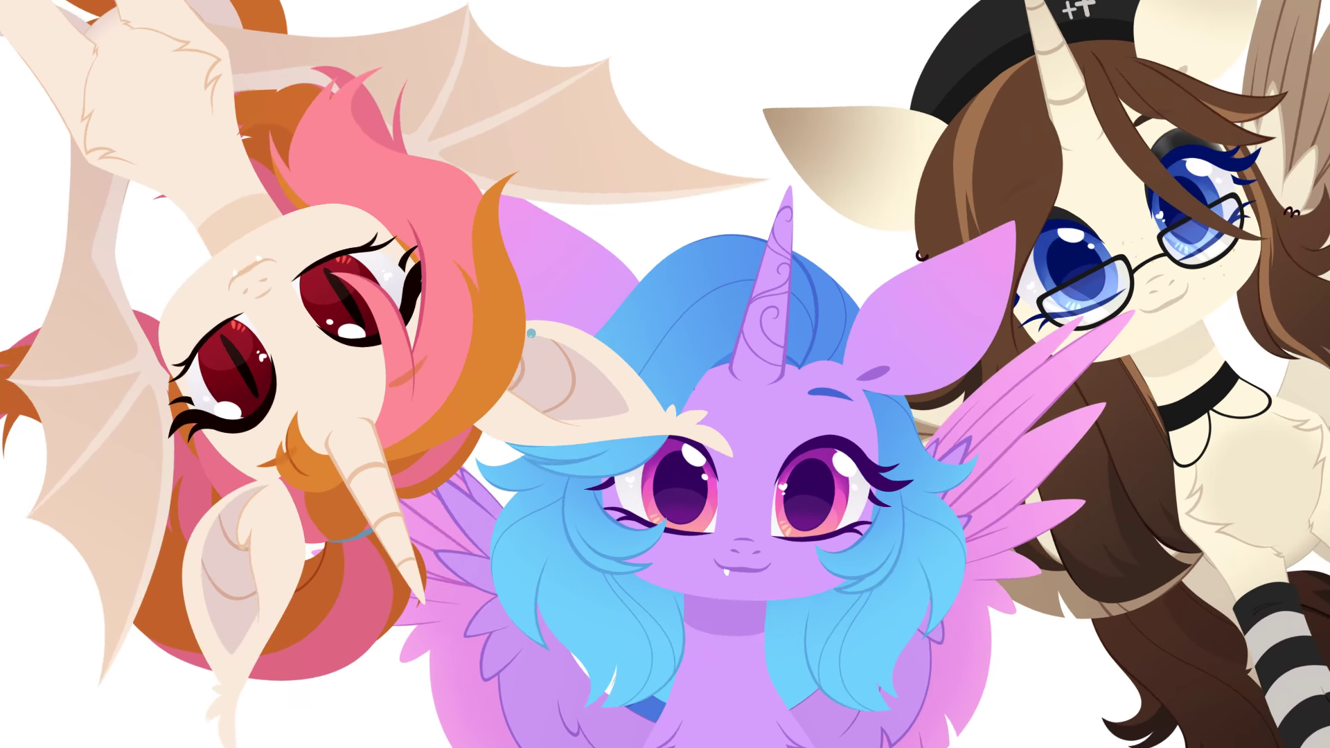 #3315659 - safe, artist:belka-sempai, oc, oc only, oc:belka, oc:saphira ...