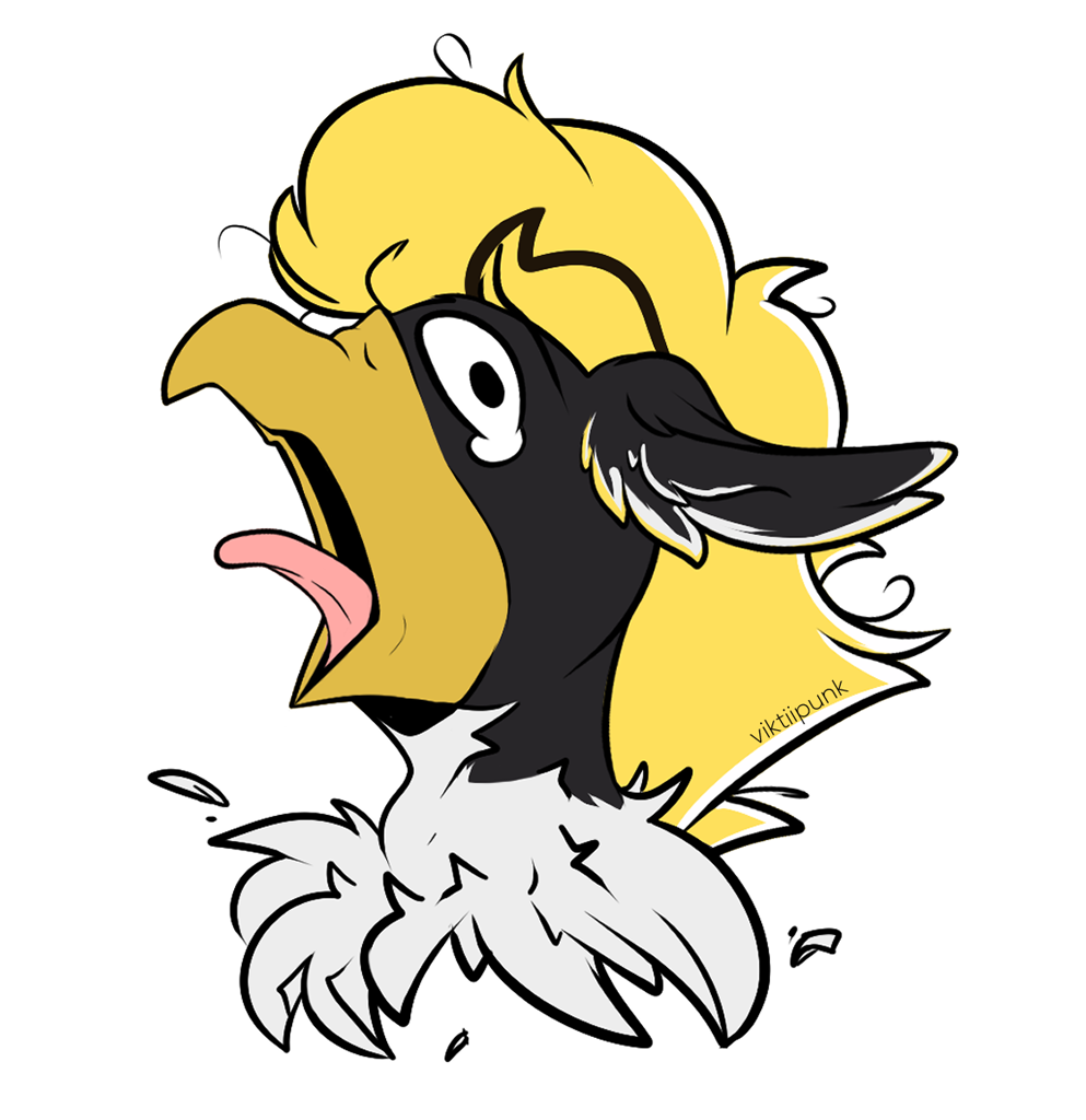 #3316456 - safe, artist:viktiipunk, oc, oc:ping wing, hippogriff ...