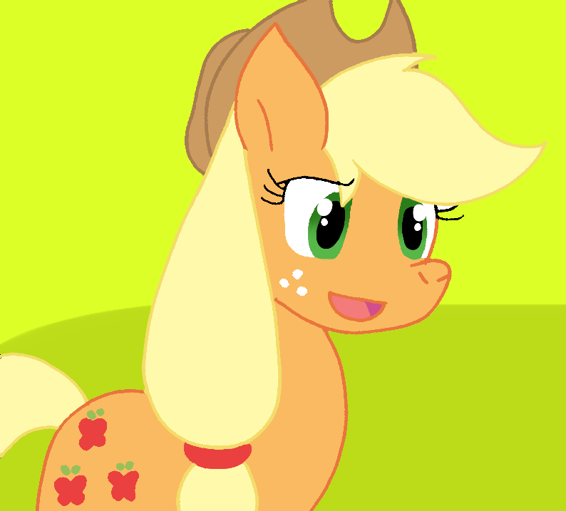 #3317020 - safe, artist:cmara, applejack, earth pony, g4, applejack's hat, cowboy hat, female ...
